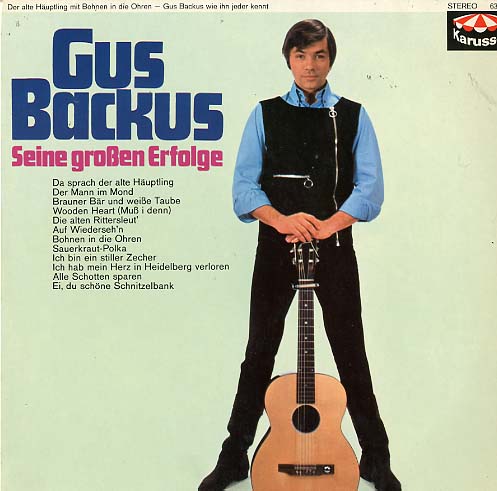 Herberts Oldiesammlung Secondhand LPs Gus Backus - Seine großen Erfolge ...