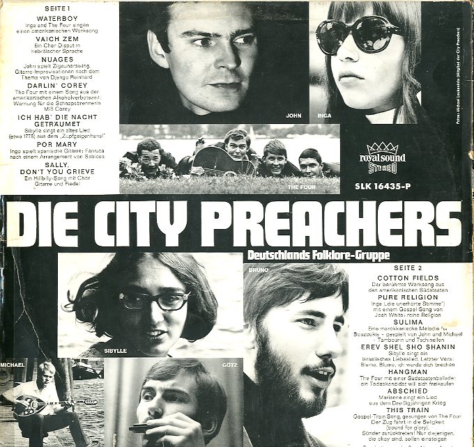 Herberts Oldiesammlung Secondhand LPs Die City Preachers - The City ...