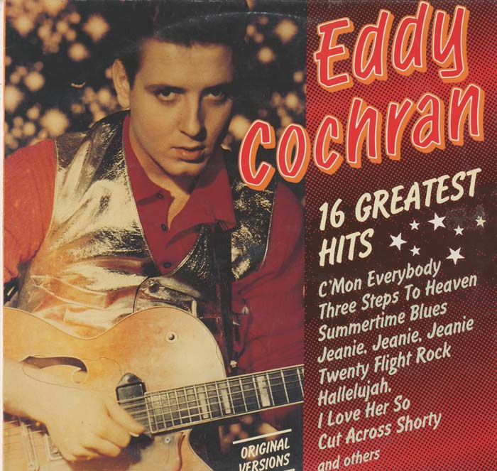 Herberts Oldiesammlung Secondhand LPs Eddie Cochran - 16 Greatest Hits (LP)