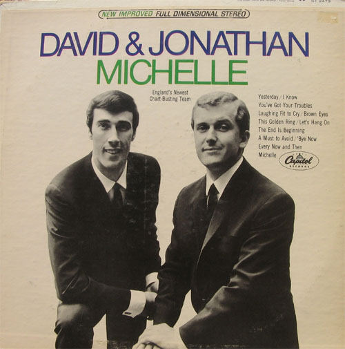 Herberts Oldiesammlung Secondhand LPs David and Jonathan - Michelle (LP)
