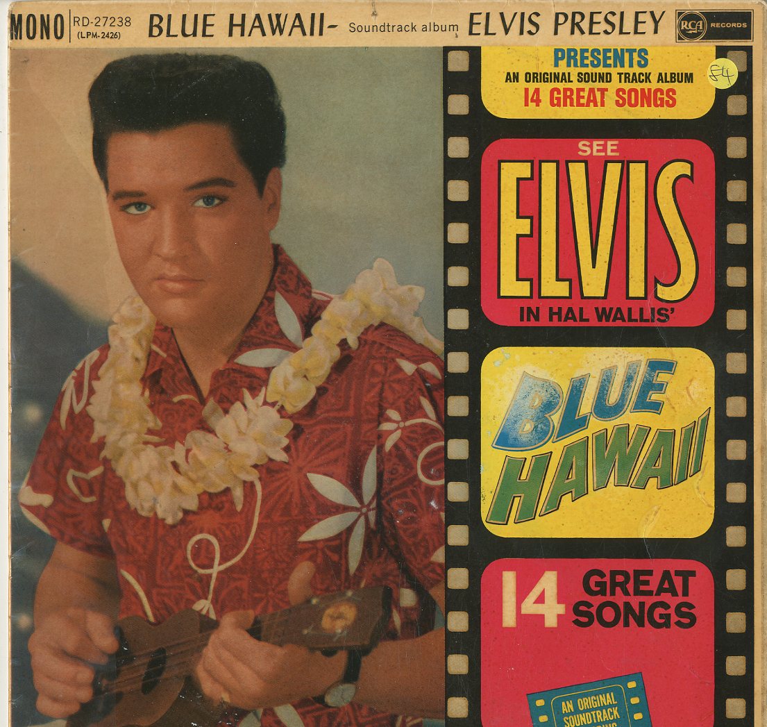 Herberts Oldiesammlung Secondhand LPs Elvis Presley - Blue Hawaii (LP)