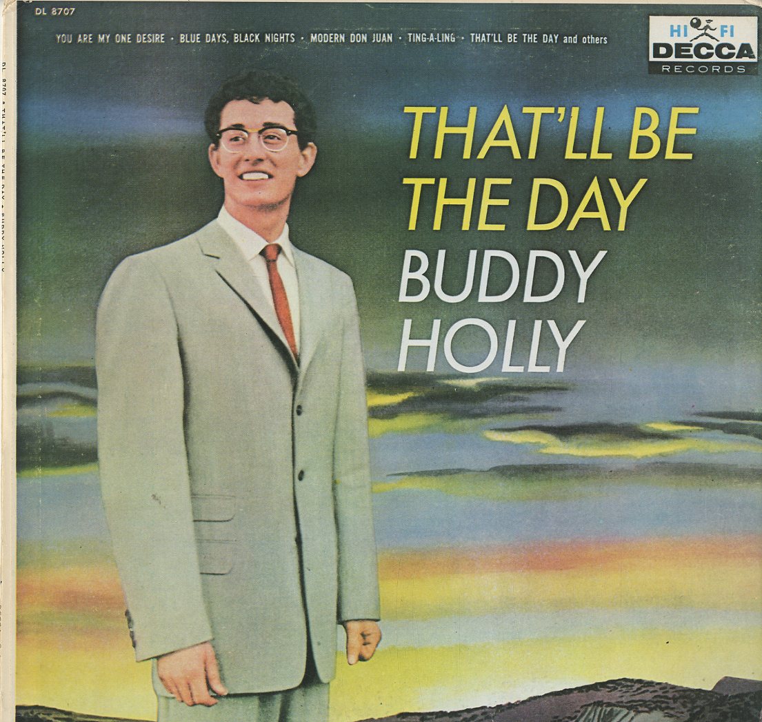 Herberts Oldiesammlung Secondhand LPs Buddy Holly - That´ll Be The Day (LP)