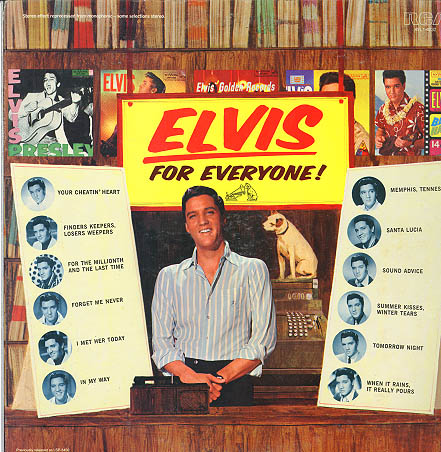 Herberts Oldiesammlung Secondhand LPs Elvis Presley - Elvis For ...
