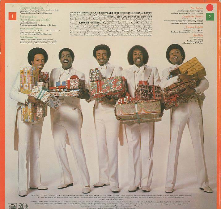 Herberts Oldiesammlung Secondhand LPs The Temptations - Give Love At Christmas (LP)